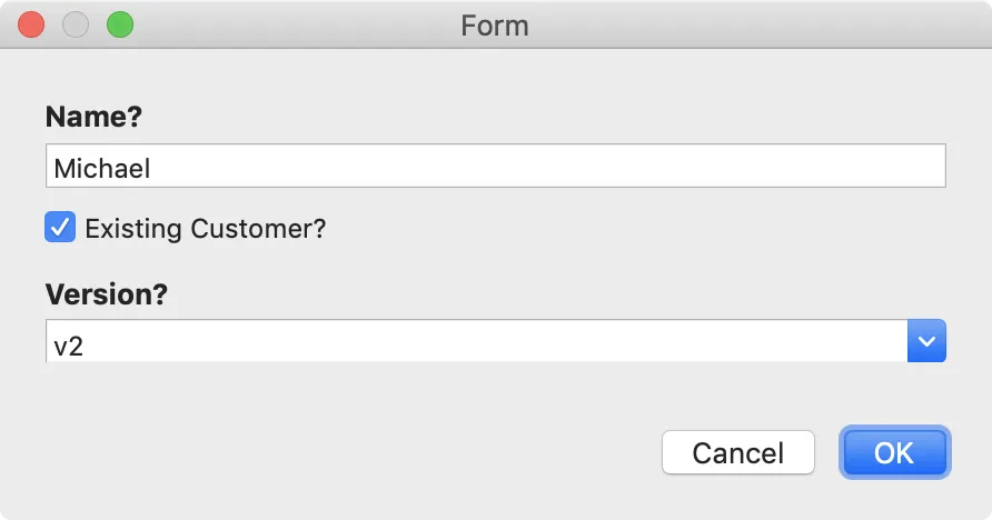 PhraseExpress - Form